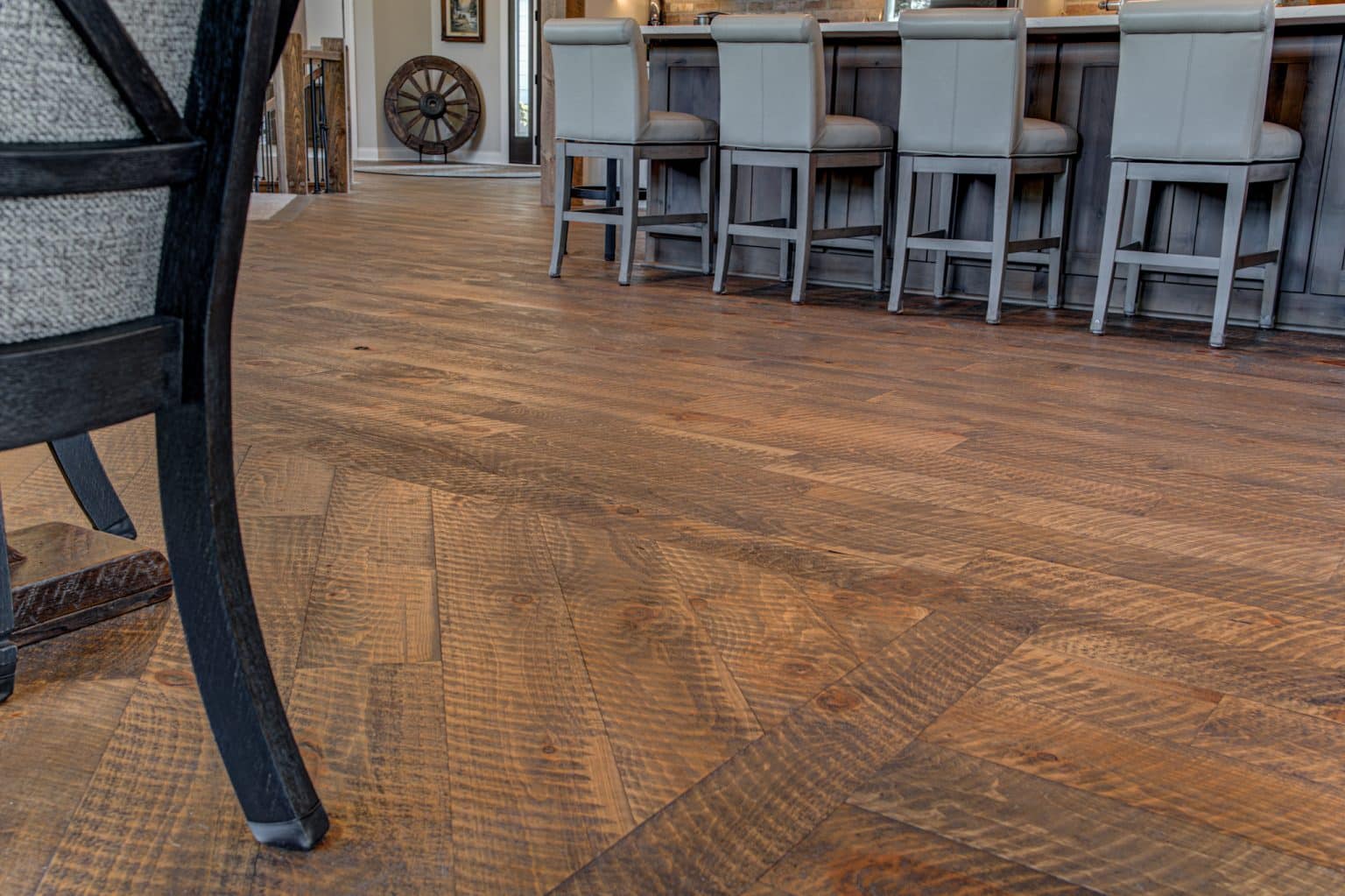 Rustic Barnwood Flooring | Barnwood Plank Flooring